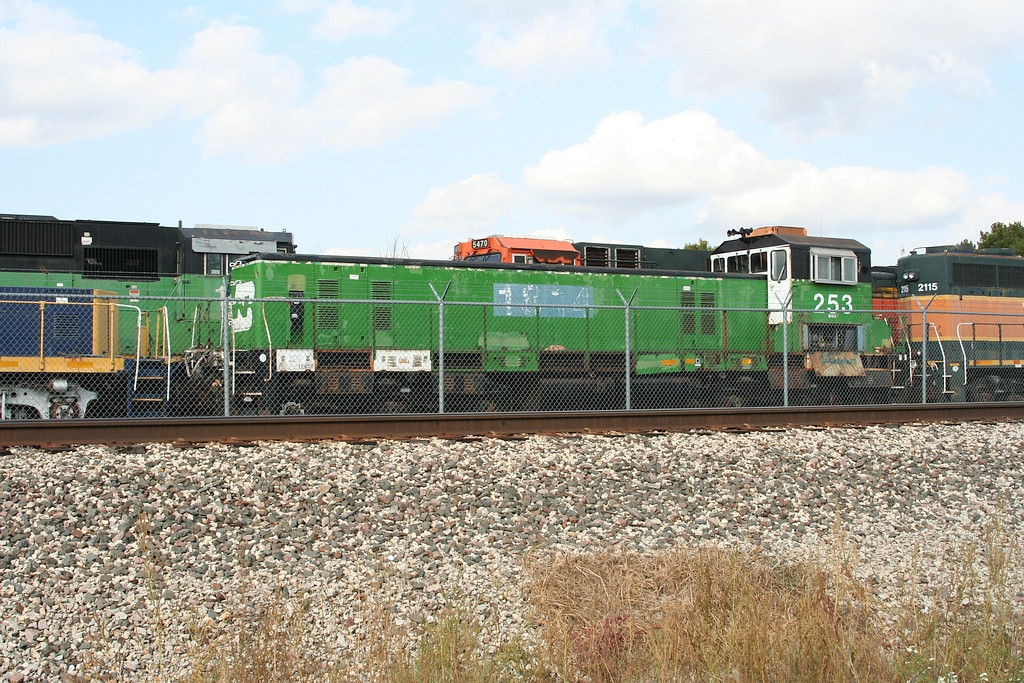 BN 253 rebuilt from CBQ SD9